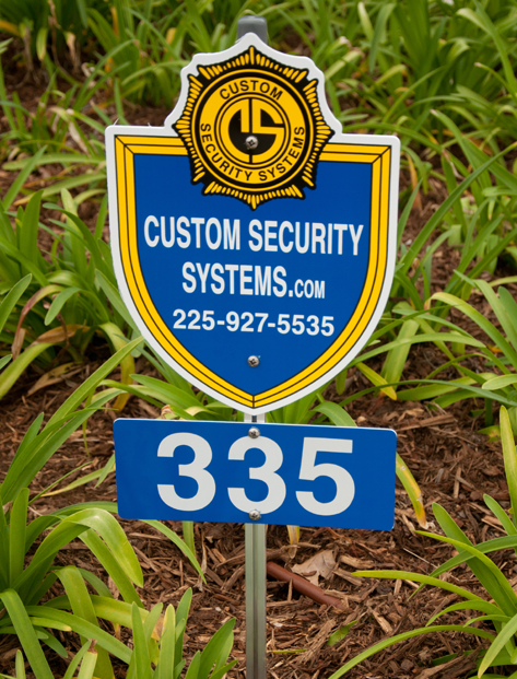 why-custom-security-yard-sign | Custom Security Systems